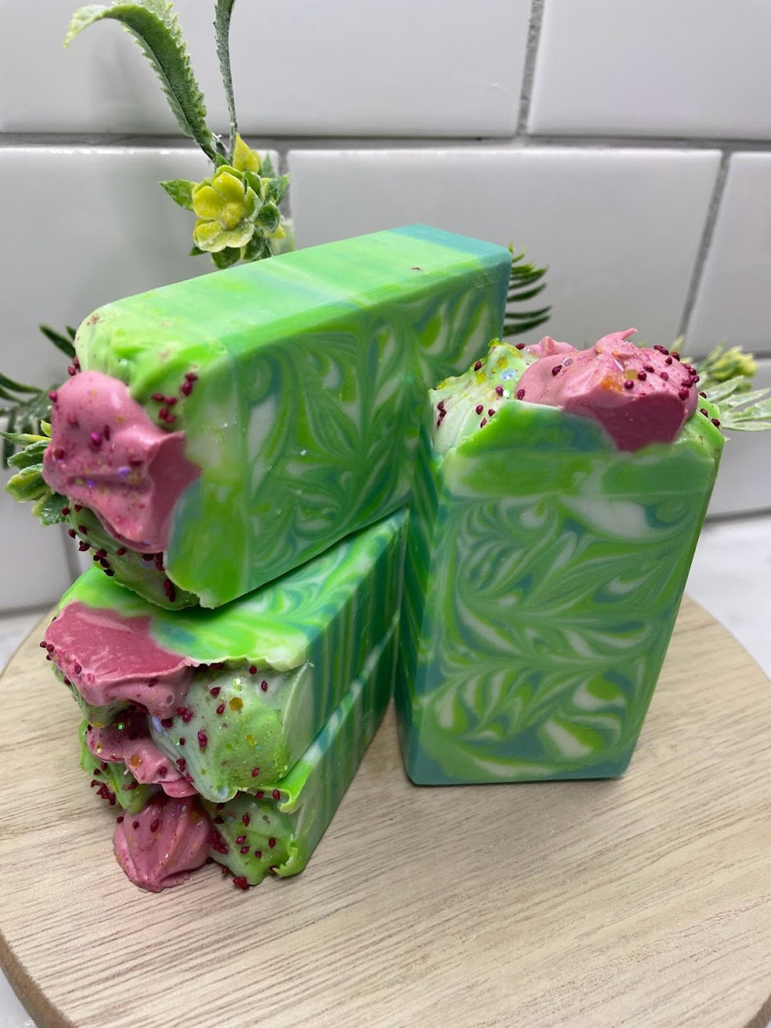 Cactus Flower | Artisan Soap Bar | Luxury Butters and Oils | Gift for ...
