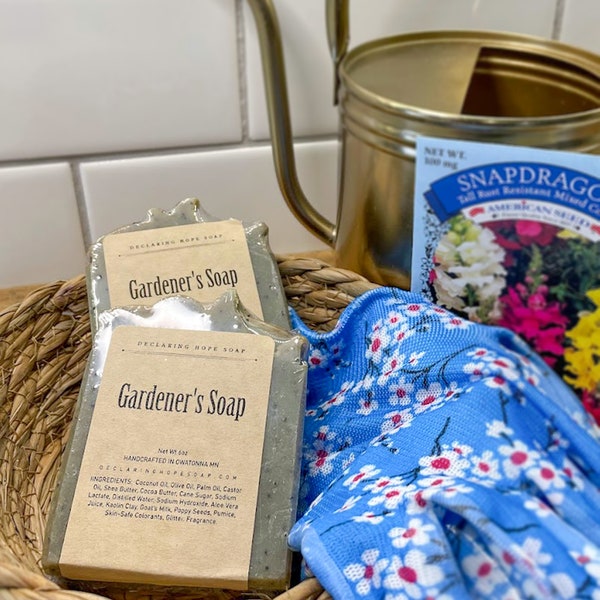 Gardener Soap - Etsy