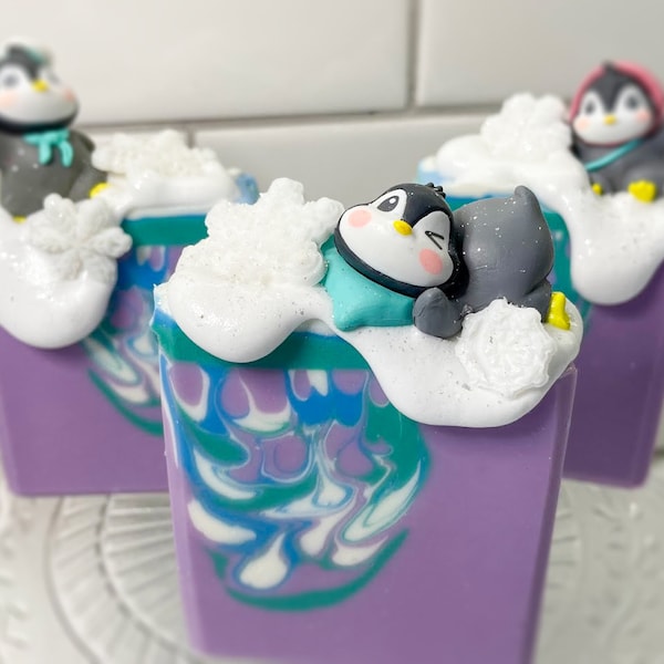 Penguin Soap - Etsy