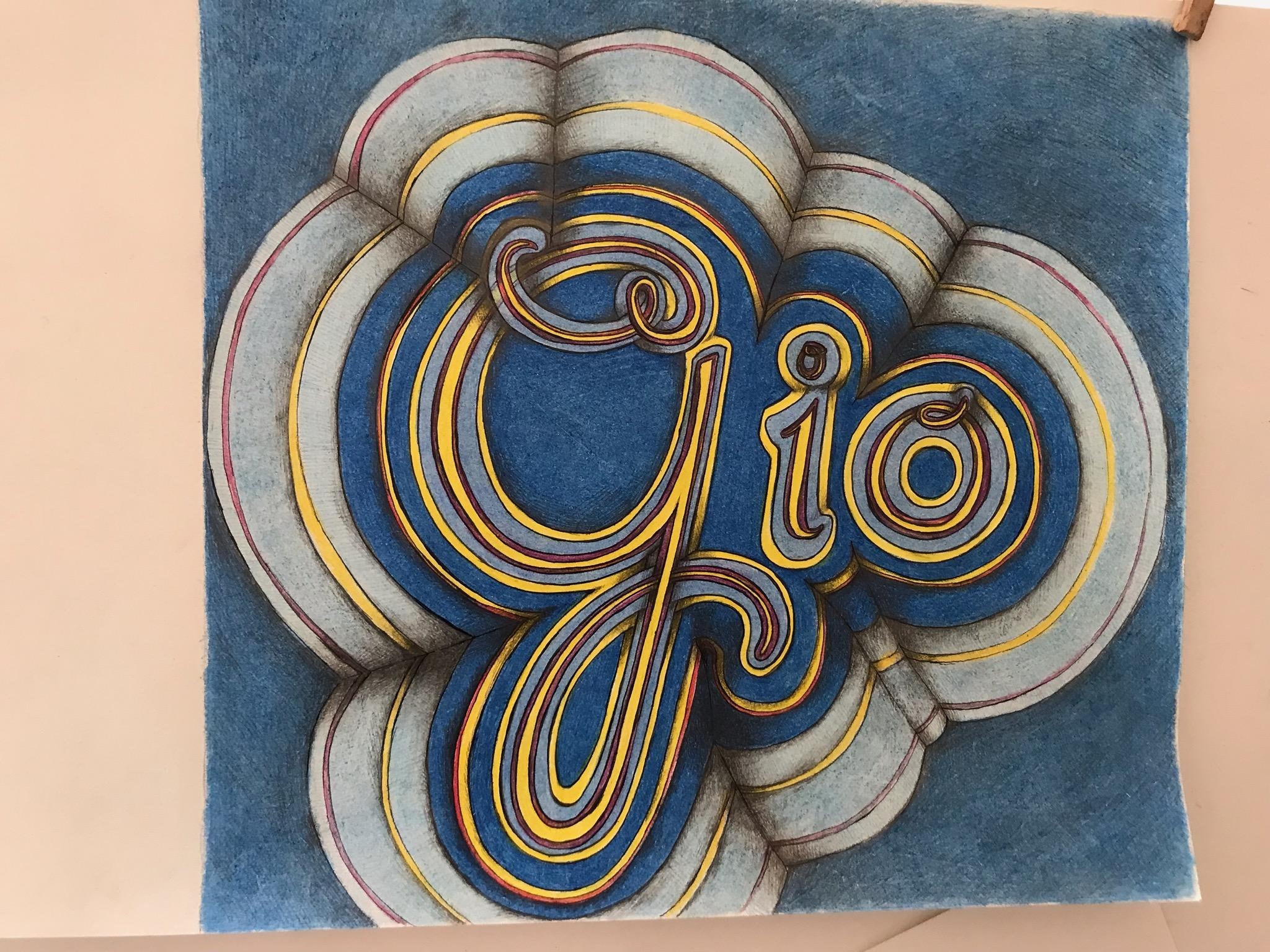 Custom Name Drawing - Etsy