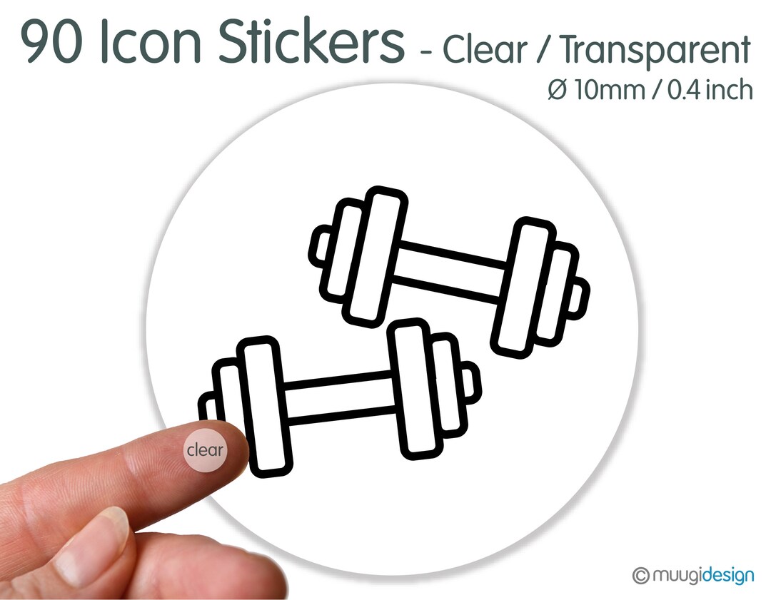 90 Stickers Dumbbell Training, Lifting Weights, Strength Training, Body ...