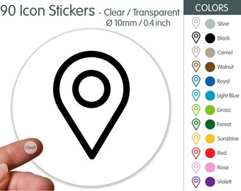 Location Pin Icon - Etsy