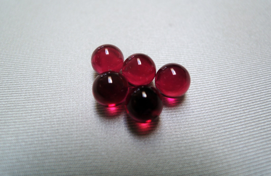 Ruby Ball 1mm-10mm 12mm 16mm Sphere Corundum Bearing - Etsy