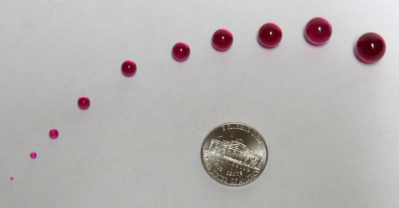 Ruby Ball 1mm-10mm 12mm 16mm Sphere Corundum Bearing - Etsy
