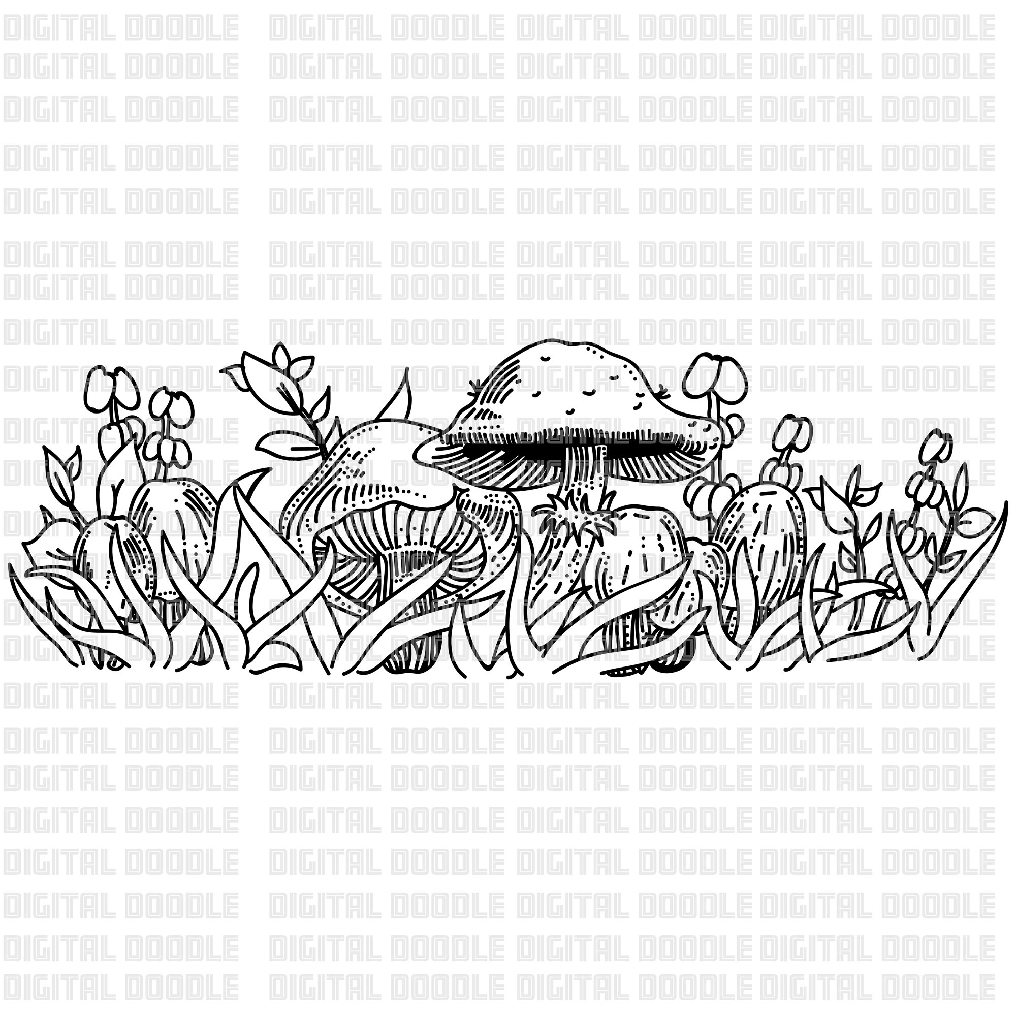 Vintage Pyrex Forest Fancies SVG Pyrex Clip Art Vector | Etsy