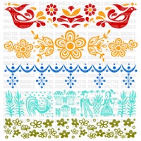 Pyrex Vintage Kitchen (.svg) Pattern Downloads! Editable Vector Files ...