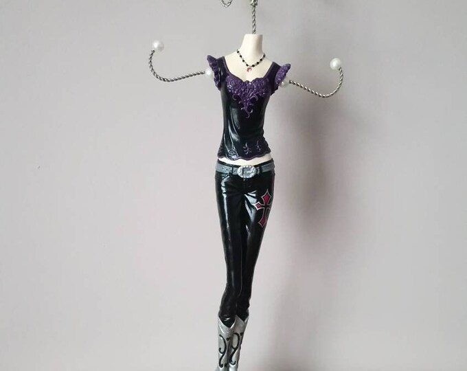Gothic Punk Mannequin Jewellery Stand, Gothic Jewellery Display Tree ...