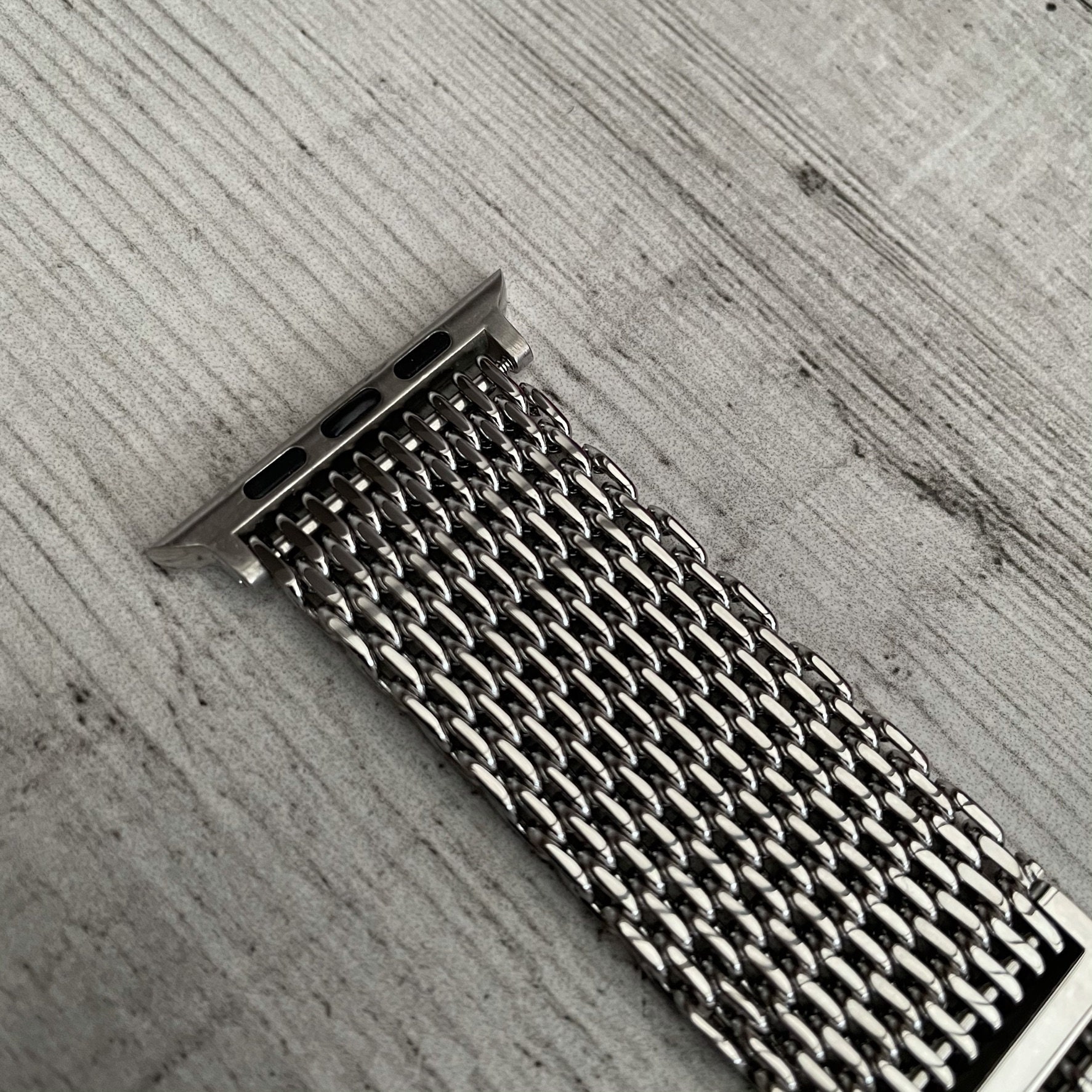 Mens Quality H Link Shark Mesh / Milanese 316L Stainless Steel | Etsy