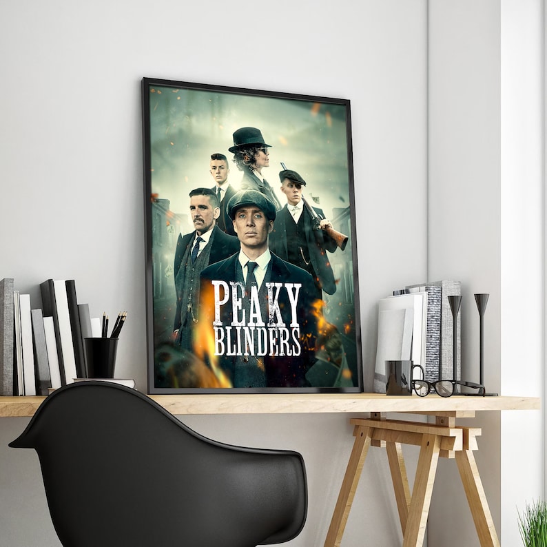 Peaky Blinders Movie Poster Wall Art Canvas Print. High Quality - Etsy
