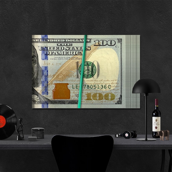 NEW Money 100 Dollar Bill Art Money Art Motivational - Etsy