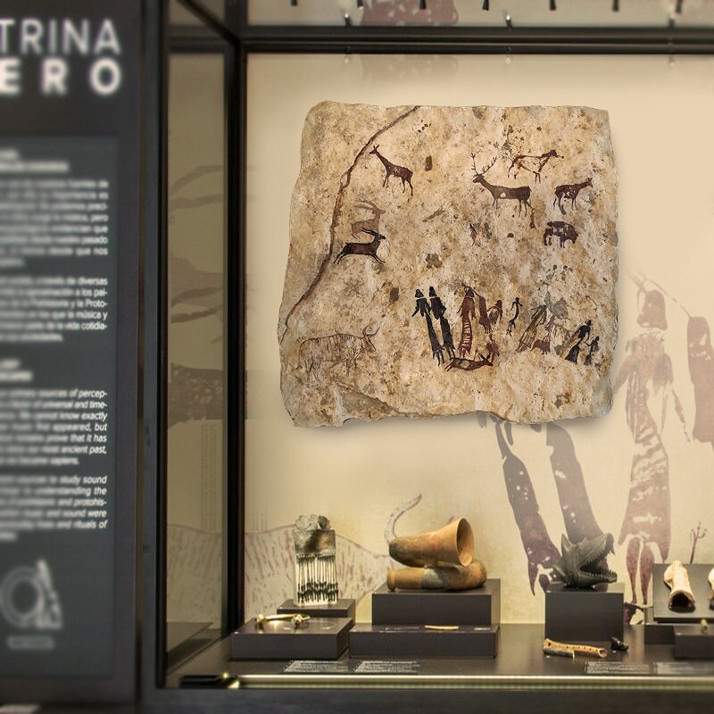 Prehistoric Art, Wall Sculpture, Plaster Wall Art, Neolithic ...