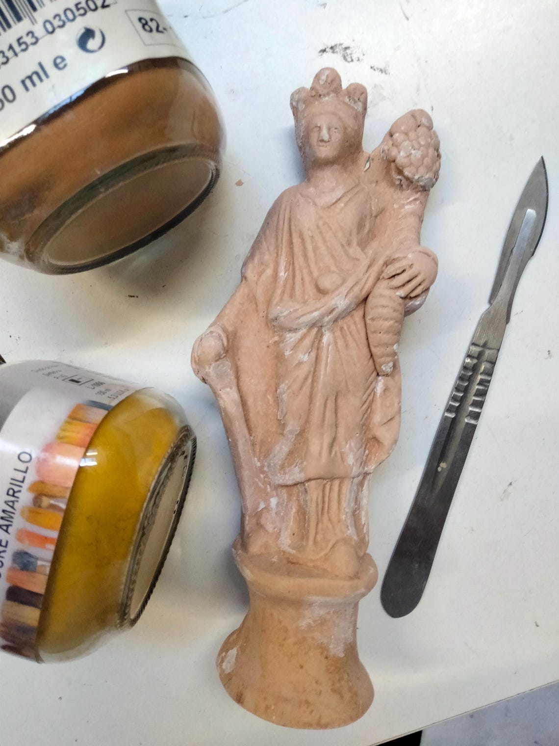 Lar, Roman Statue, Terracotta, Hera Statue, Jupiter Statue, God Statue ...