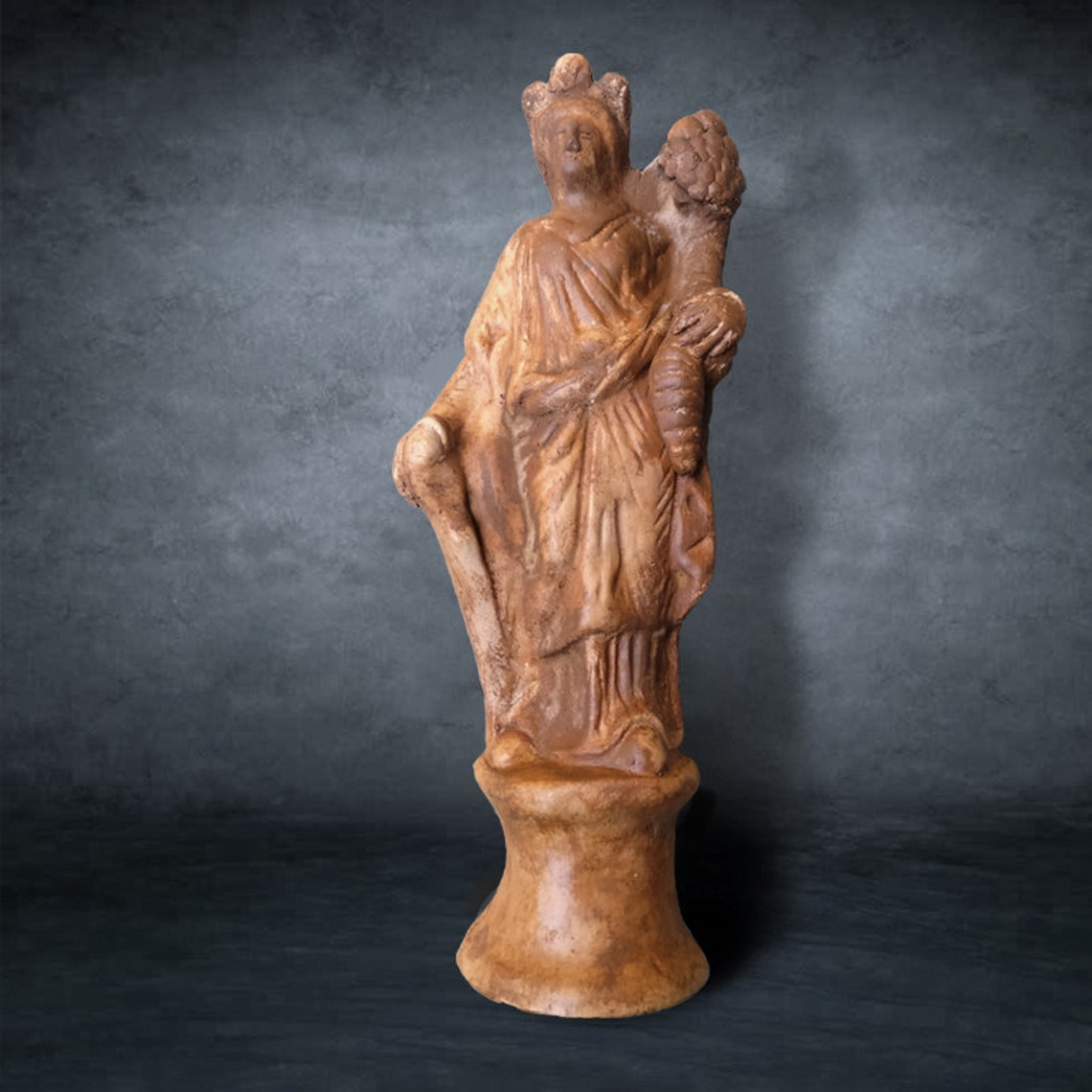 Lar, Roman Statue, Terracotta, Hera Statue, Jupiter Statue, God Statue ...