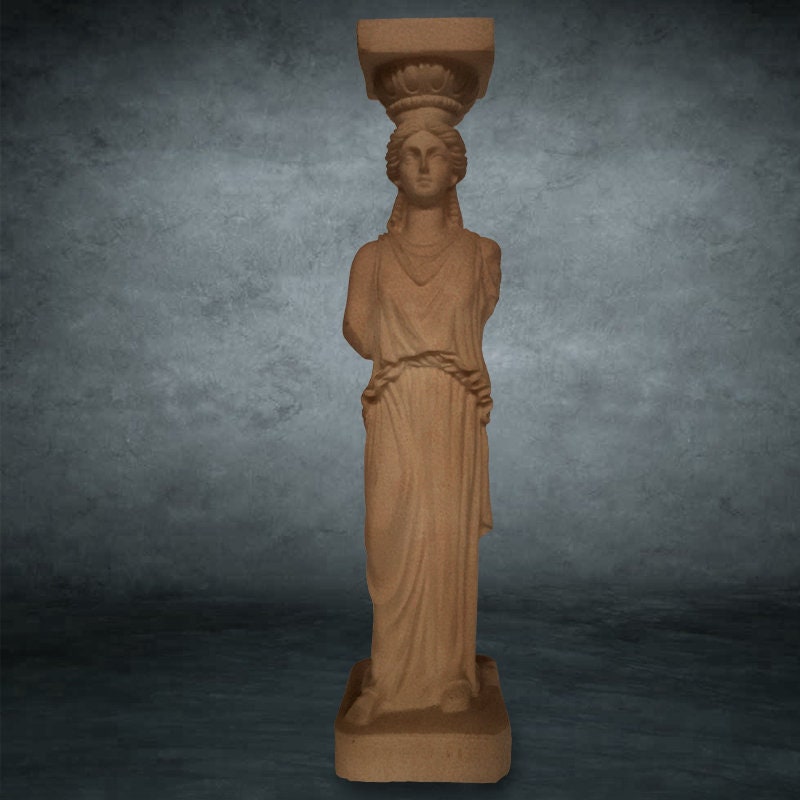 Lar, Roman Lar, Roman Statue, Caryatid Statue, Hera Statue, Goddess ...