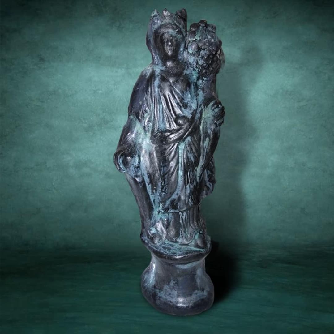 Lar, Roman Statue, Full Bronze, Hera Statue, Jupiter Statue, God Statue ...