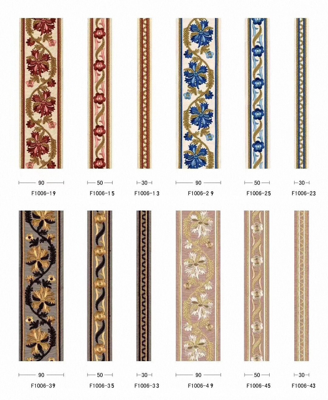 500 Designs High Quality Decorative Trims Jacquard Trims - Etsy