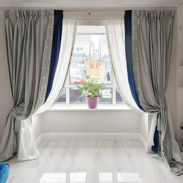 Unique Curtains - Etsy