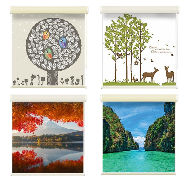 Roller Blind Print - Etsy