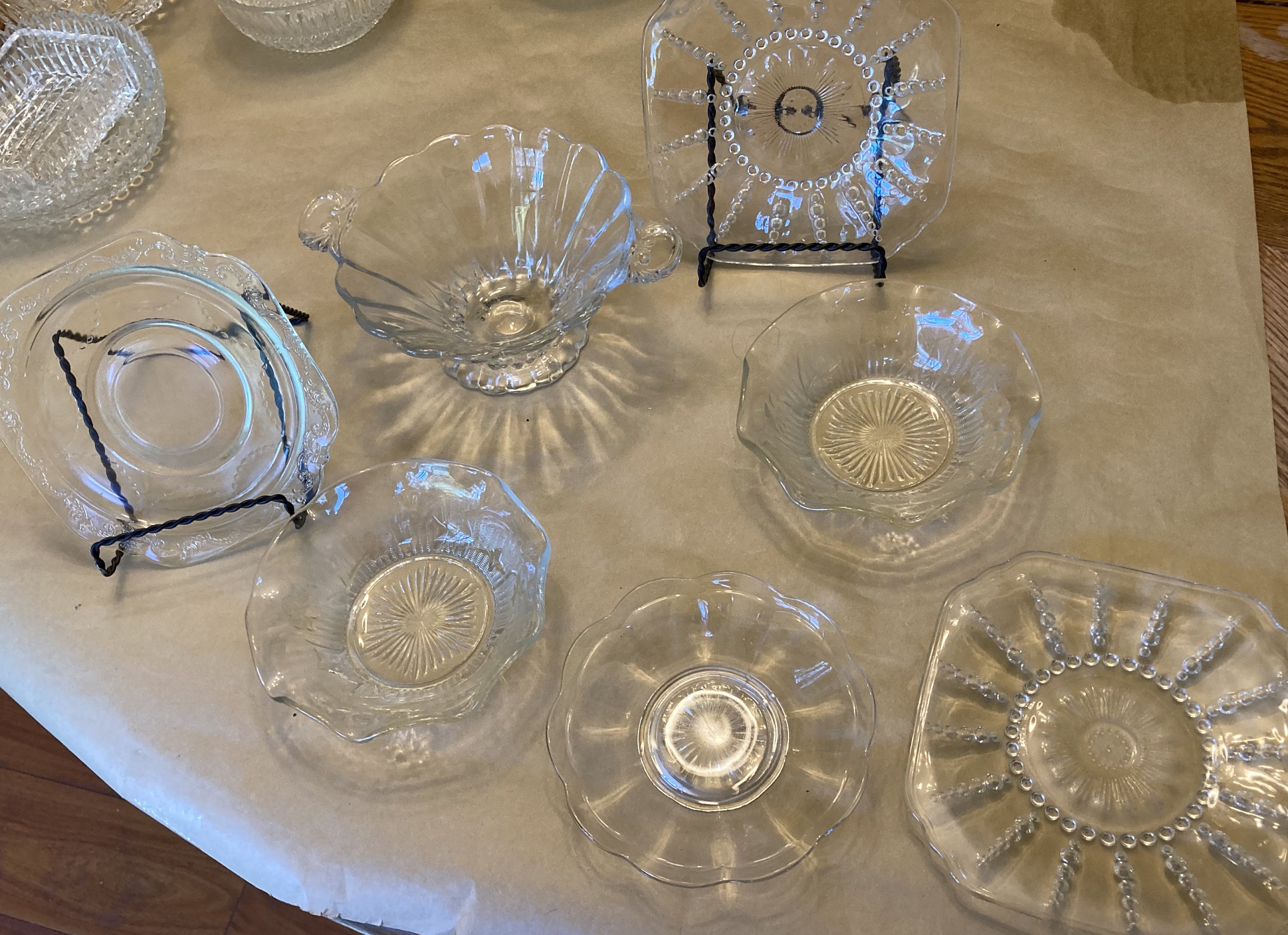 Assorted Clear Depression Glass Small Bowls New Martinsville - Etsy