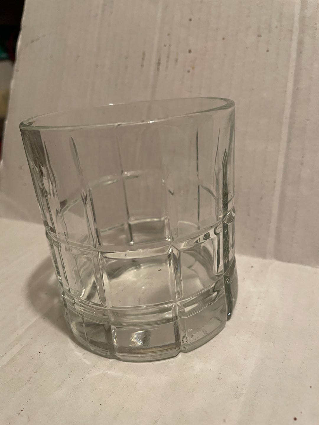 One (1) Vintage Clear Glass Whiskey and Coke Glass the Trailer Park ...