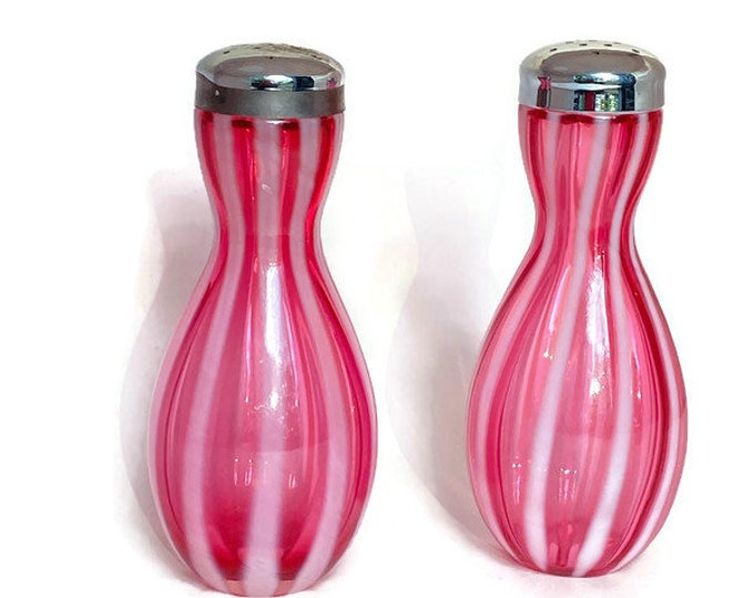 Vintage Mid Century 1953 Rare Fenton New World Cranberry Opalescent ...