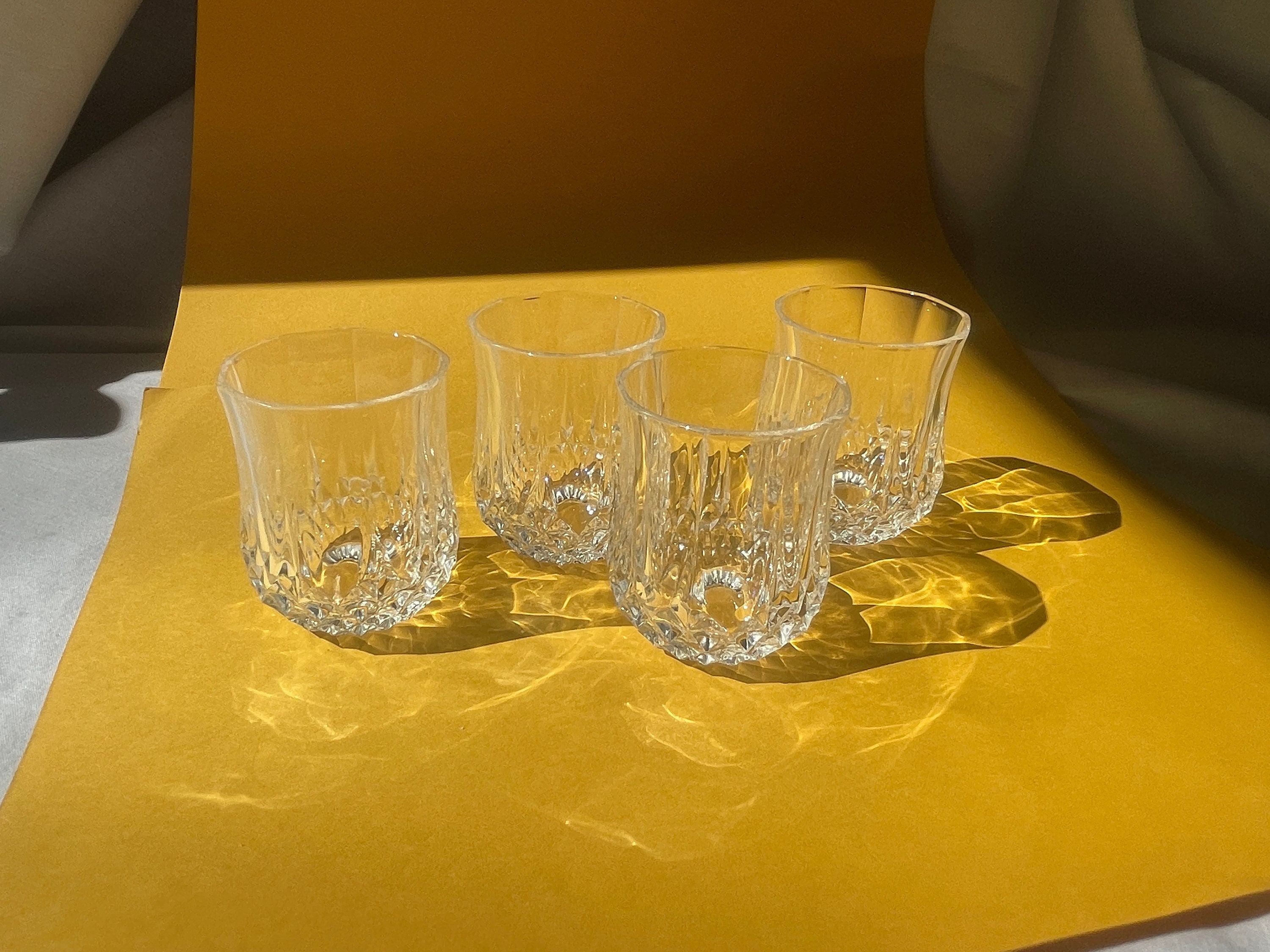 Vintage Barware Set of Four (4) Liquor Shot Glasses "opera" Royal ...