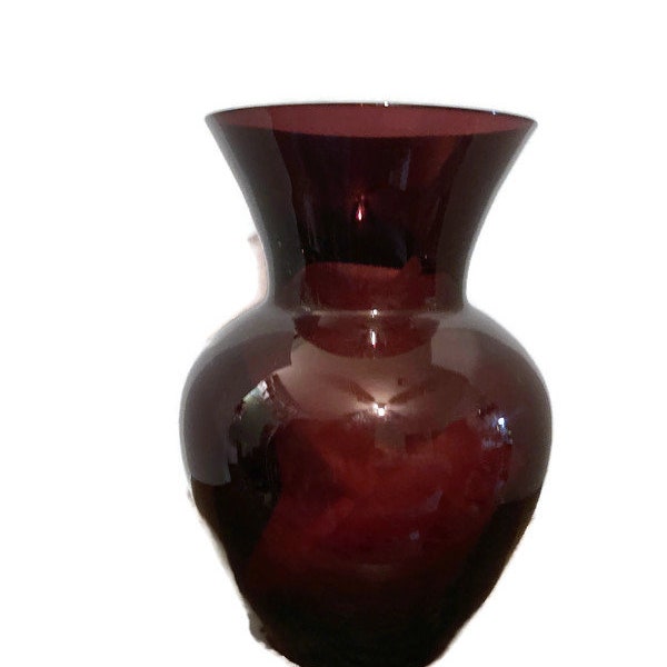 Red Depression Glass - Etsy