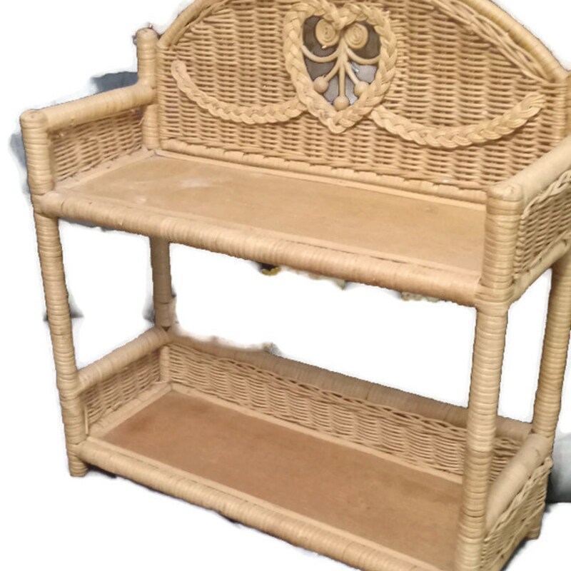 Wicker Shelf - Etsy