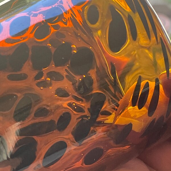 Tortoise Shell Glass - Etsy