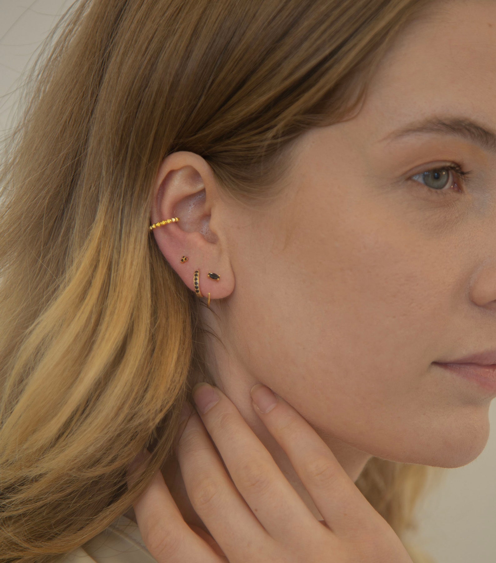 Gold Ear Cuff - Non Piercing Ear Cuff - Silver Ear Cuff - Dainty Ear ...