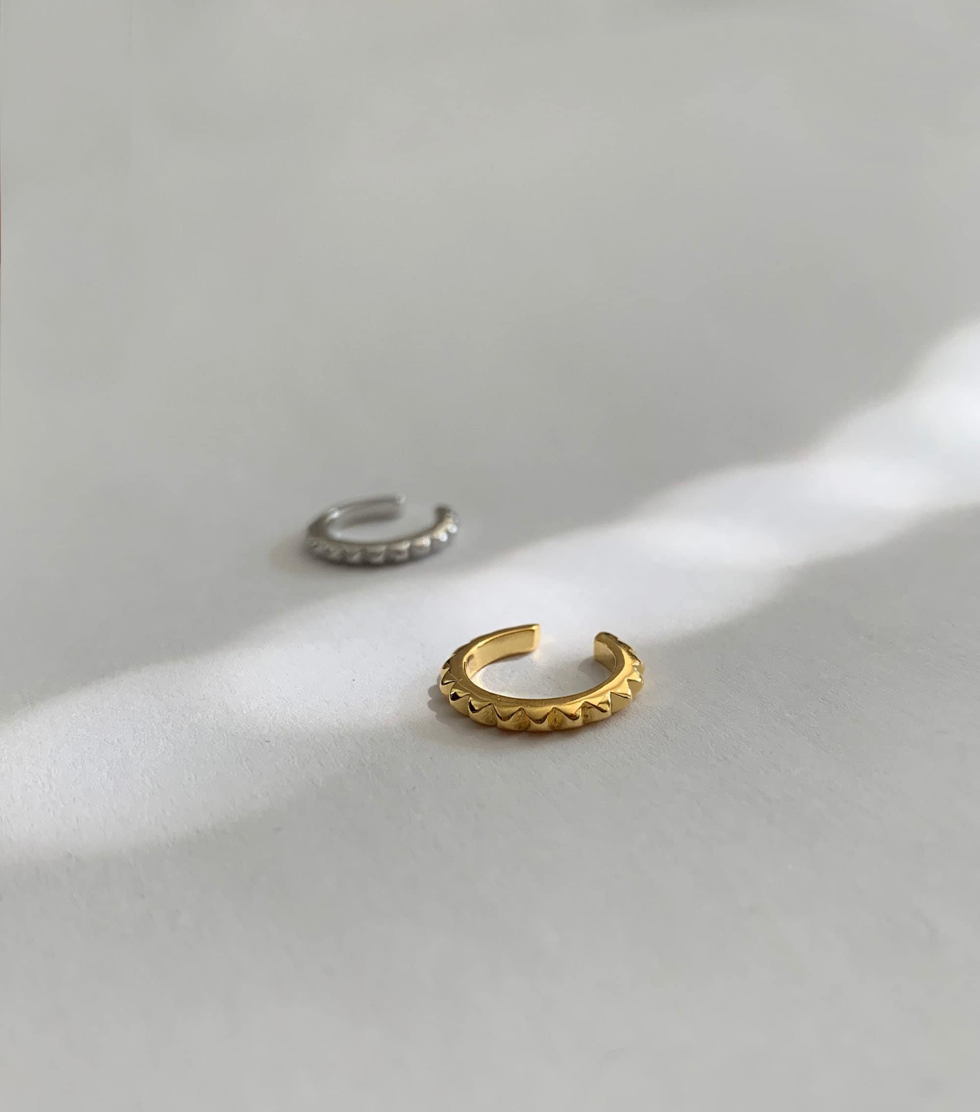 Gold Ear Cuff - Non Piercing Ear Cuff - Silver Ear Cuff - Dainty Ear ...