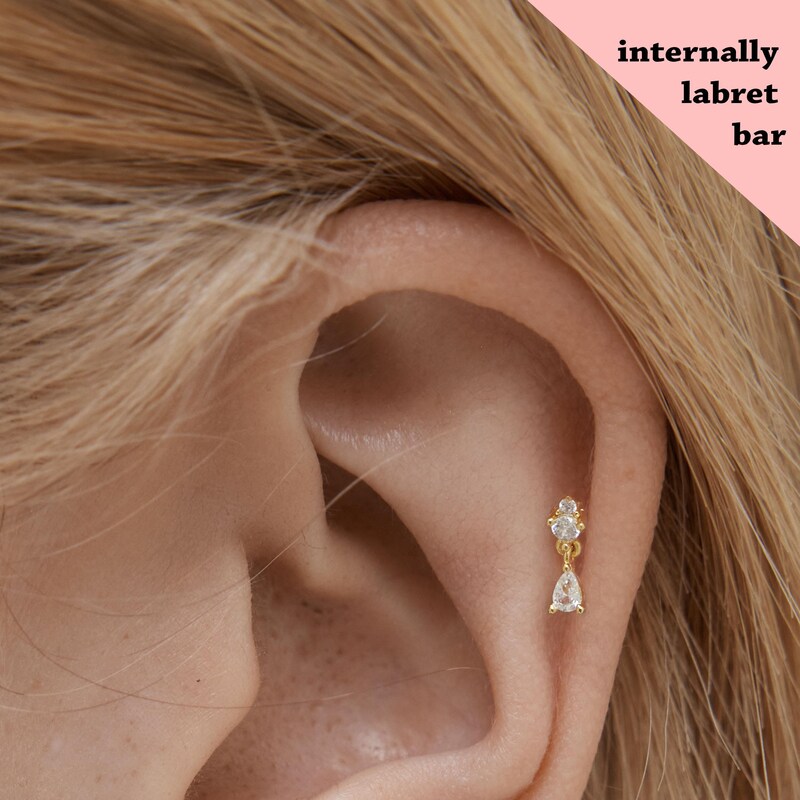 Forward Helix Earring - Etsy Australia