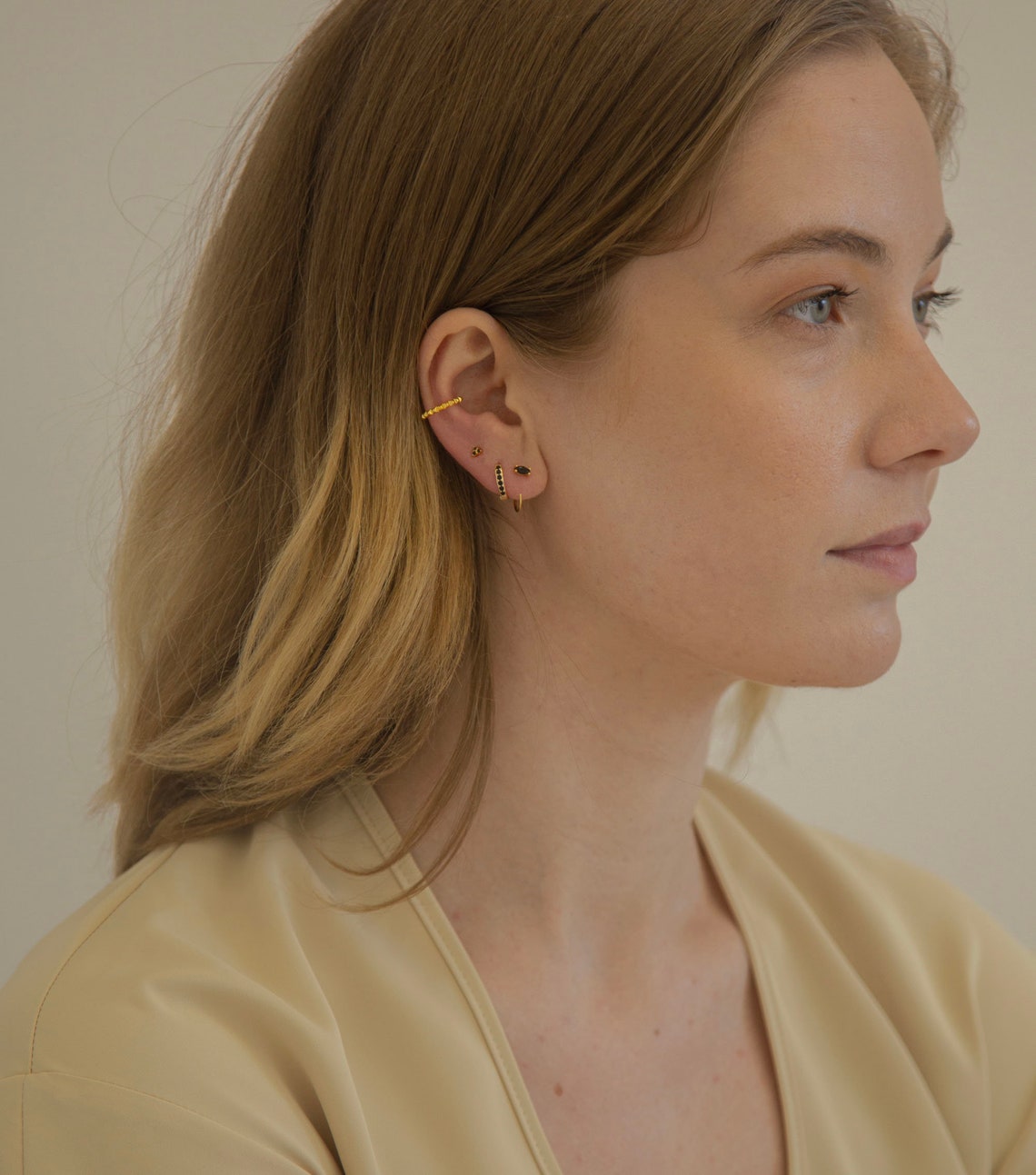 Gold Ear Cuff - Non Piercing Ear Cuff - Silver Ear Cuff - Dainty Ear ...