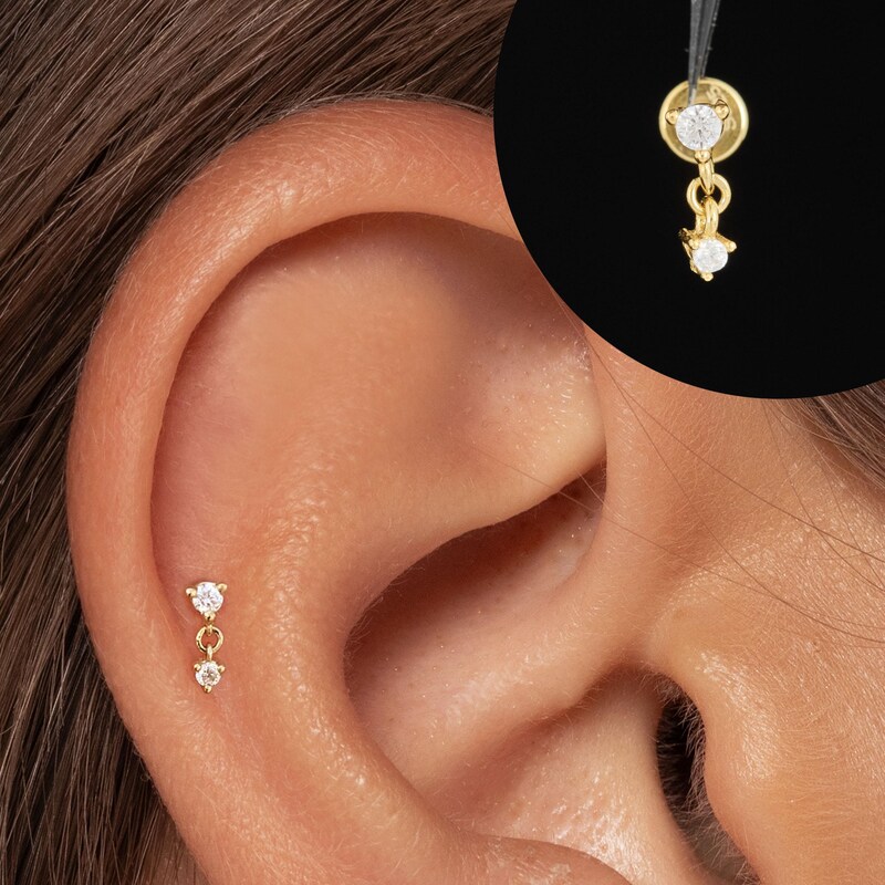 Backless Earrings - Etsy