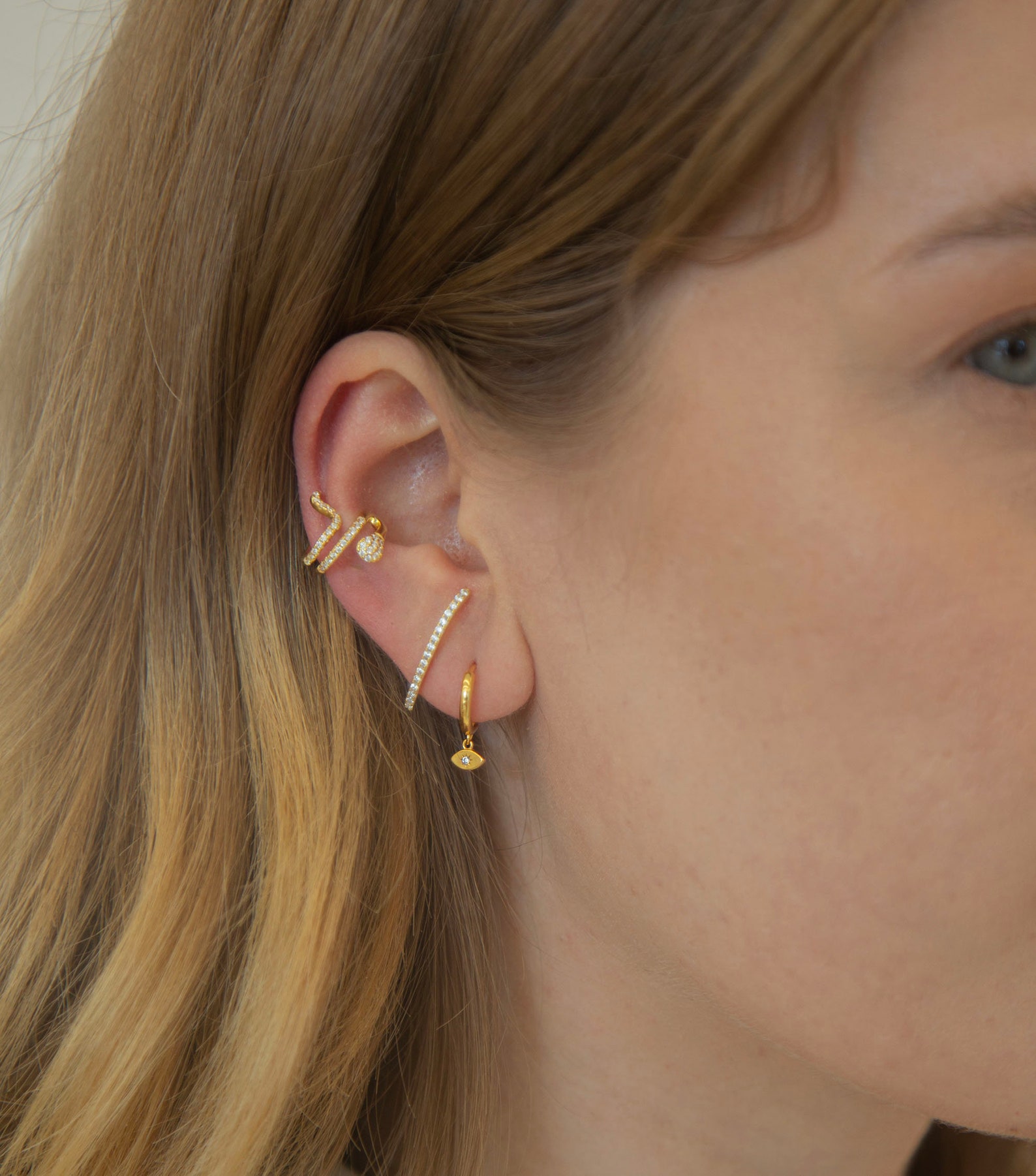 Cz Snake Ear Cuff Serpent Ear Cuff Minimal Ear Cuff | Etsy