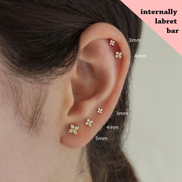Flat Back Stud Earrings - Etsy