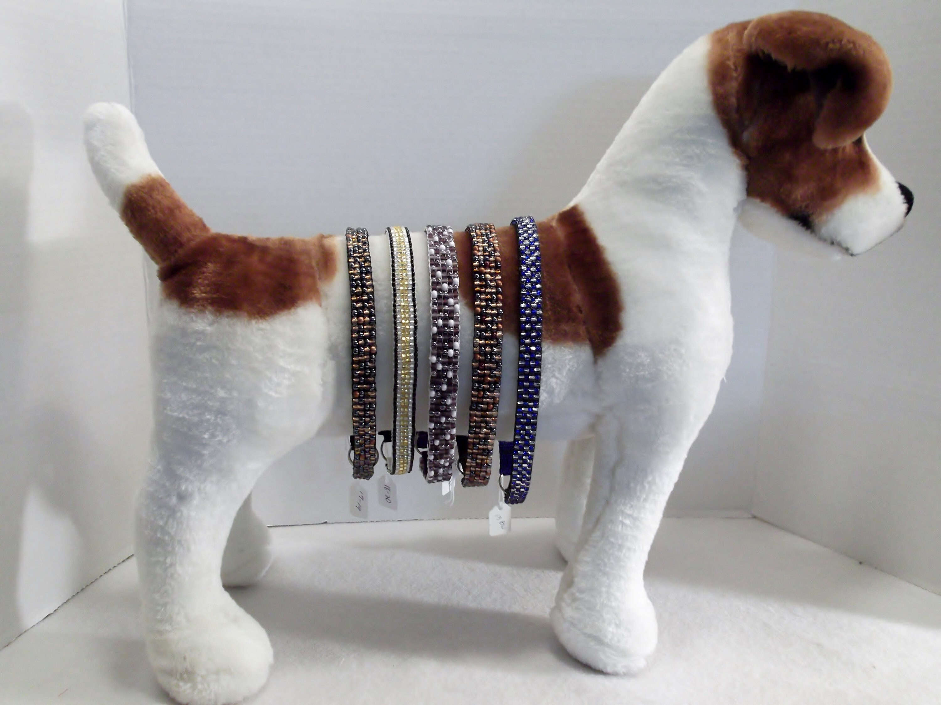 Dog Bling: Beaded Neckware to Fit Neck Sizes 17-23-inches - Etsy
