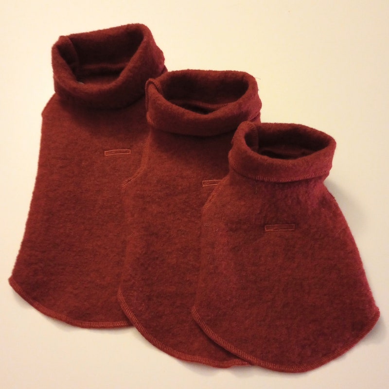 Red Boiled Wool - Etsy