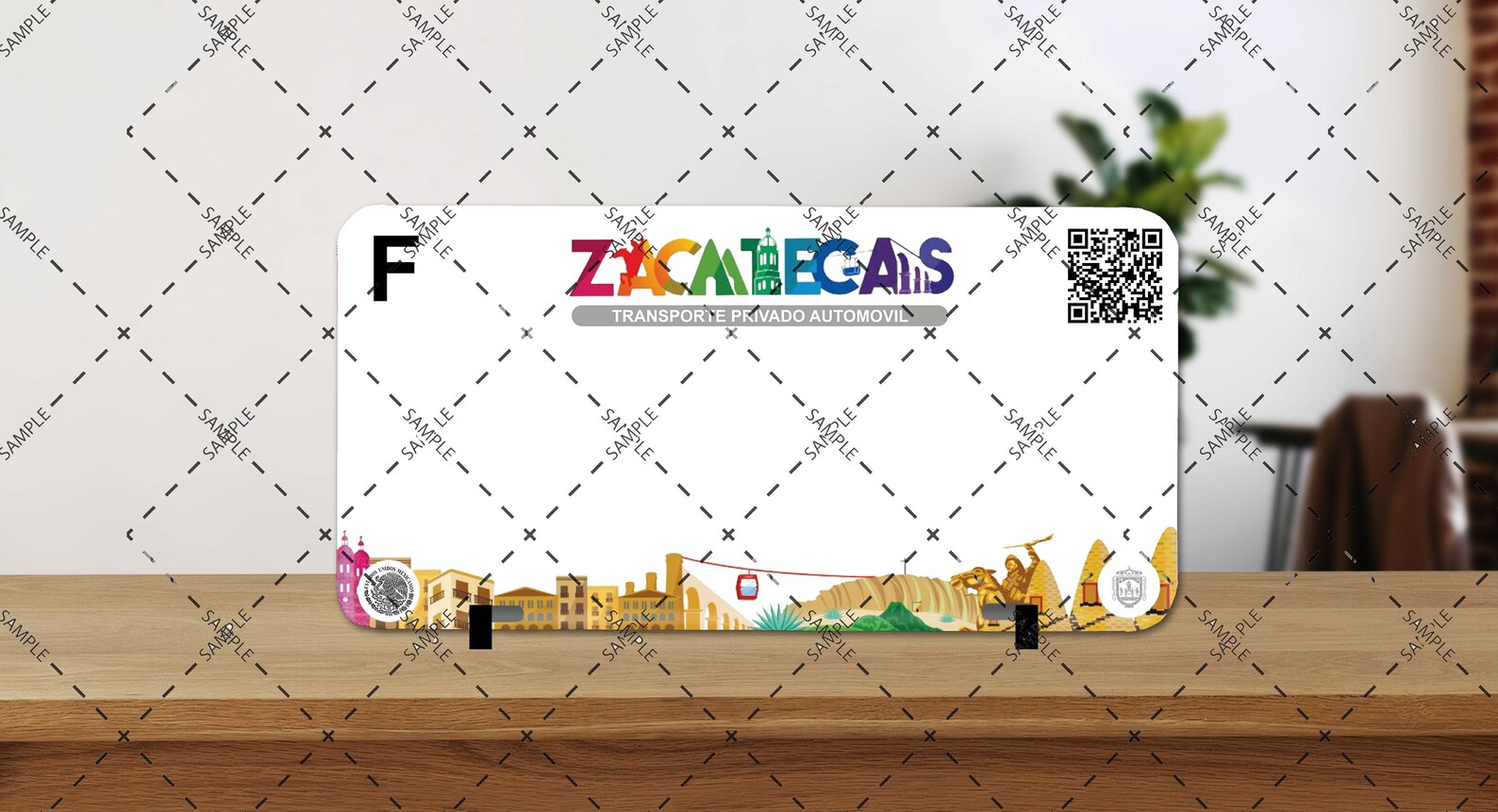 License Plate - Zacatecas V2 - PNG FILE ONLY - Etsy