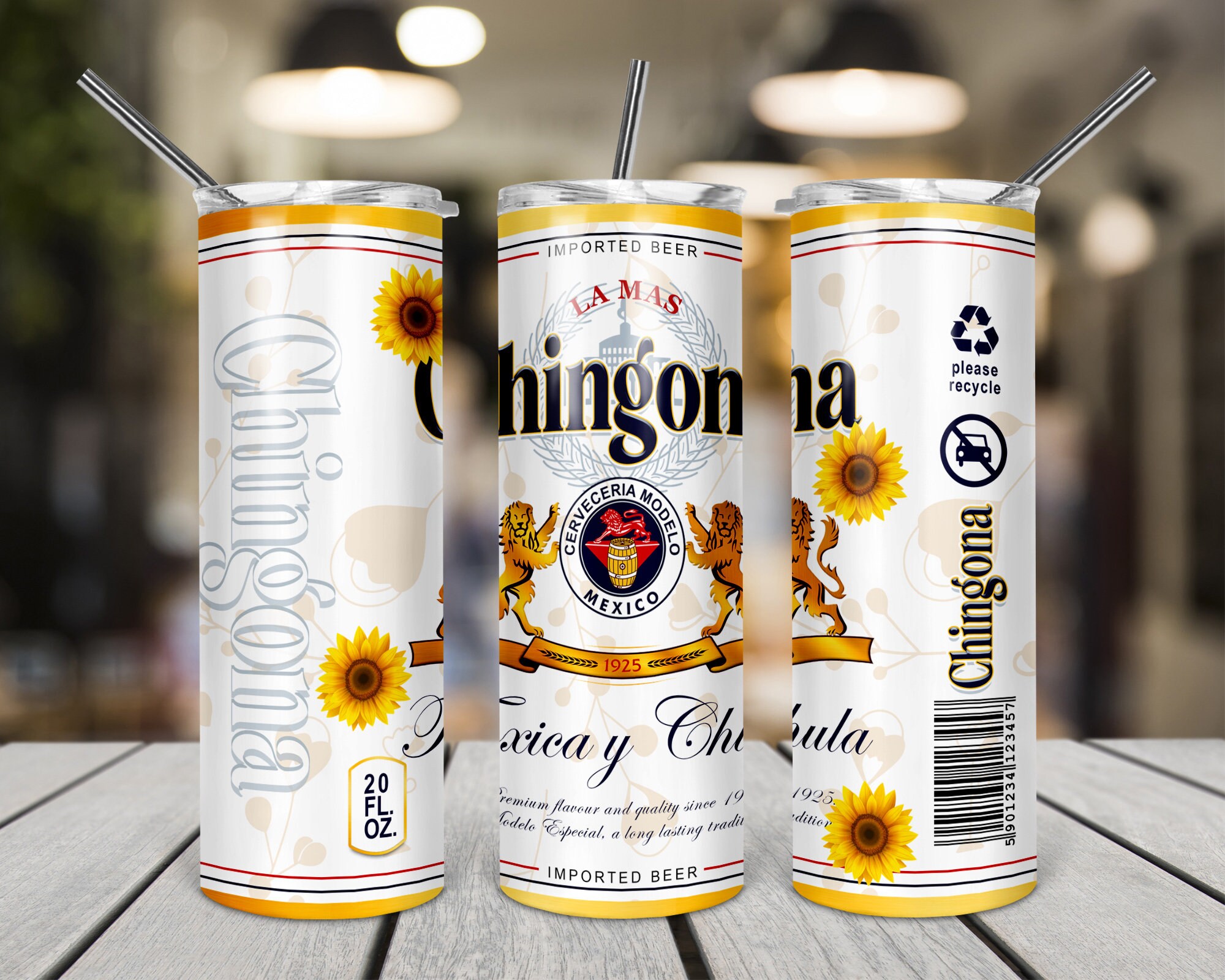 Toxica, Chingona, Modelo Pack 4, PNG FILE ONLY, 20oz Tumbler, Flat ...