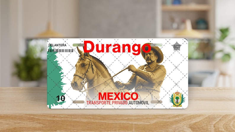 License Plate - Durango V4 - PNG FILE ONLY - Etsy