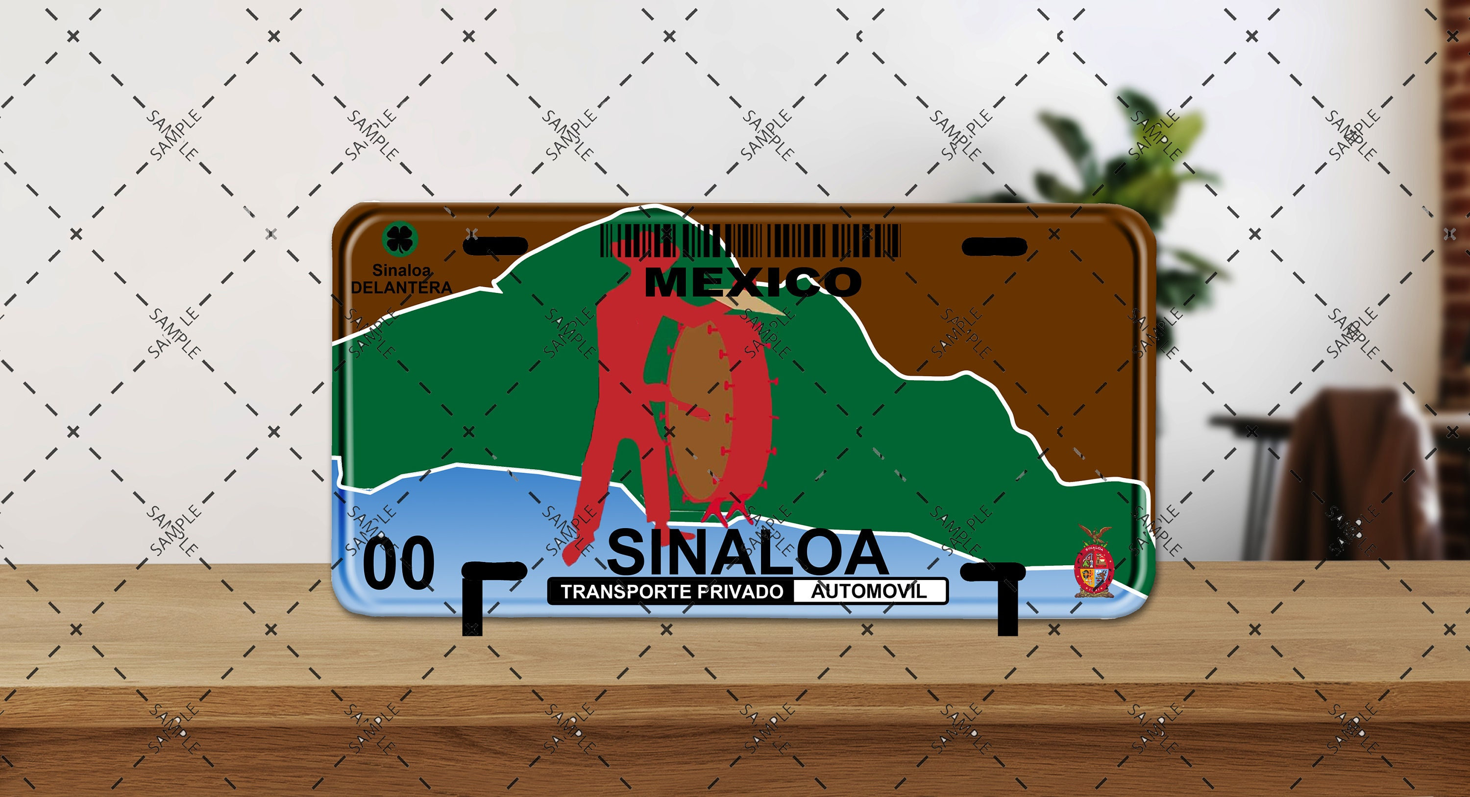 License Plate - Sinaloa V2 - PNG FILE ONLY - Etsy