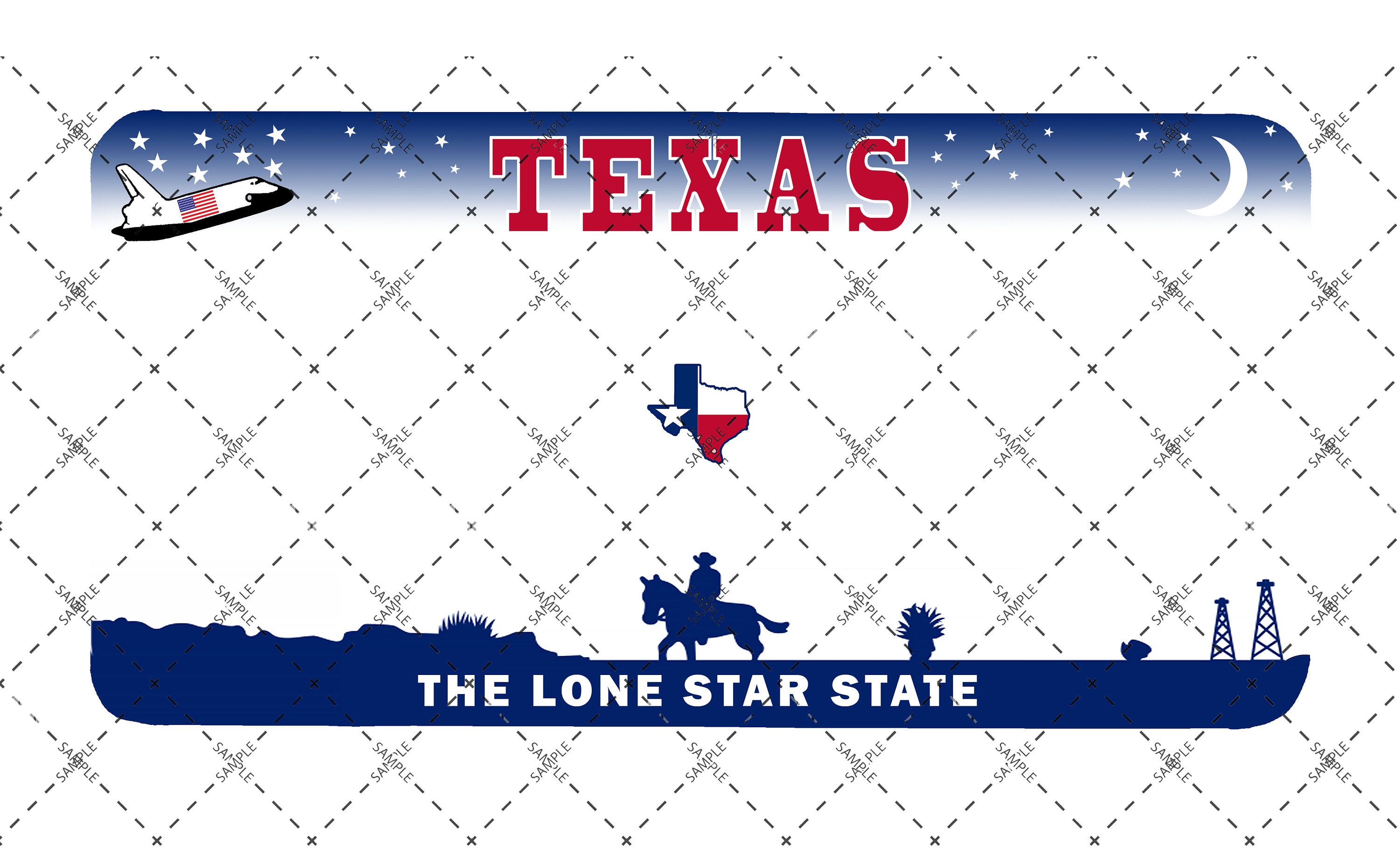 Texas License Plate - Sublimation - PNG FILE ONLY - Etsy