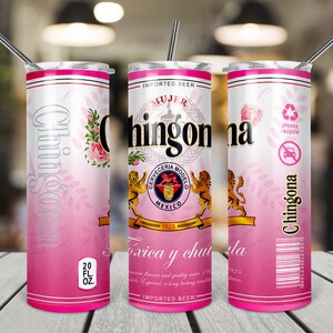 Toxica, Chingona, Modelo Pack 2, PNG FILE ONLY, 20oz Tumbler, Flat ...