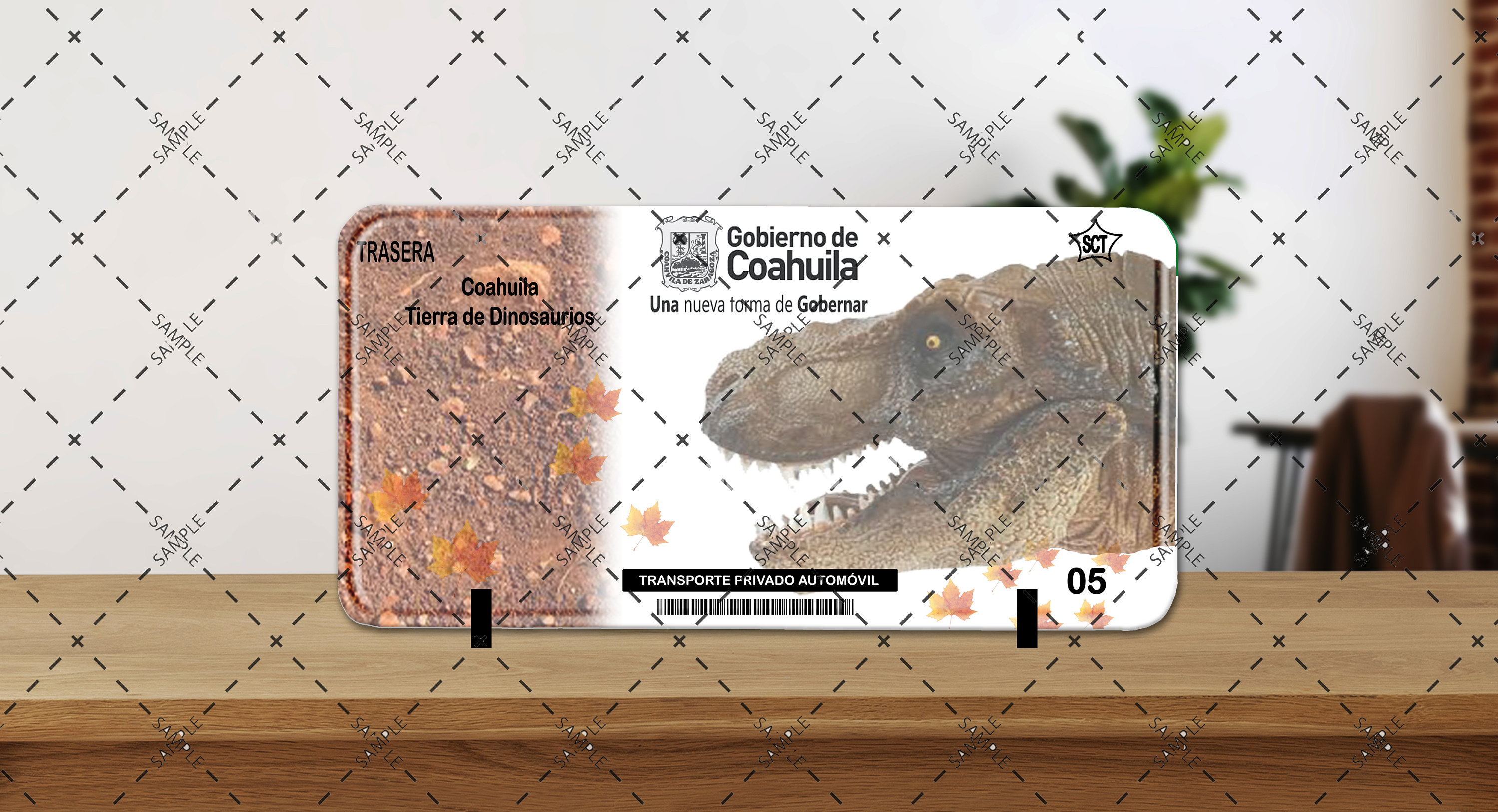 License Plate - Coahuila V1 - PNG FILE ONLY - Etsy