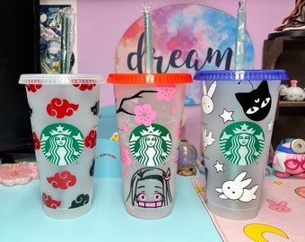 Starbucks Anime Cold Tumbler - Etsy