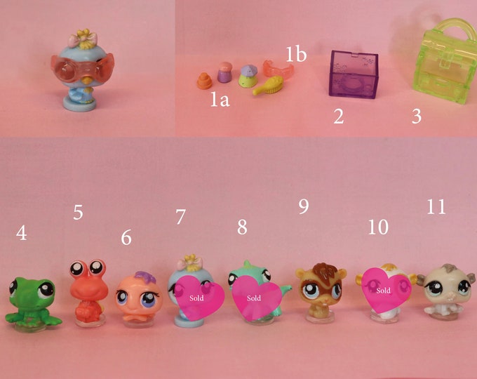 Teeniest Tiniest Littlest Pet Shop Figures, Smallest LPS Made - Etsy