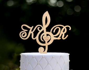 Cake Topper Music - Etsy
