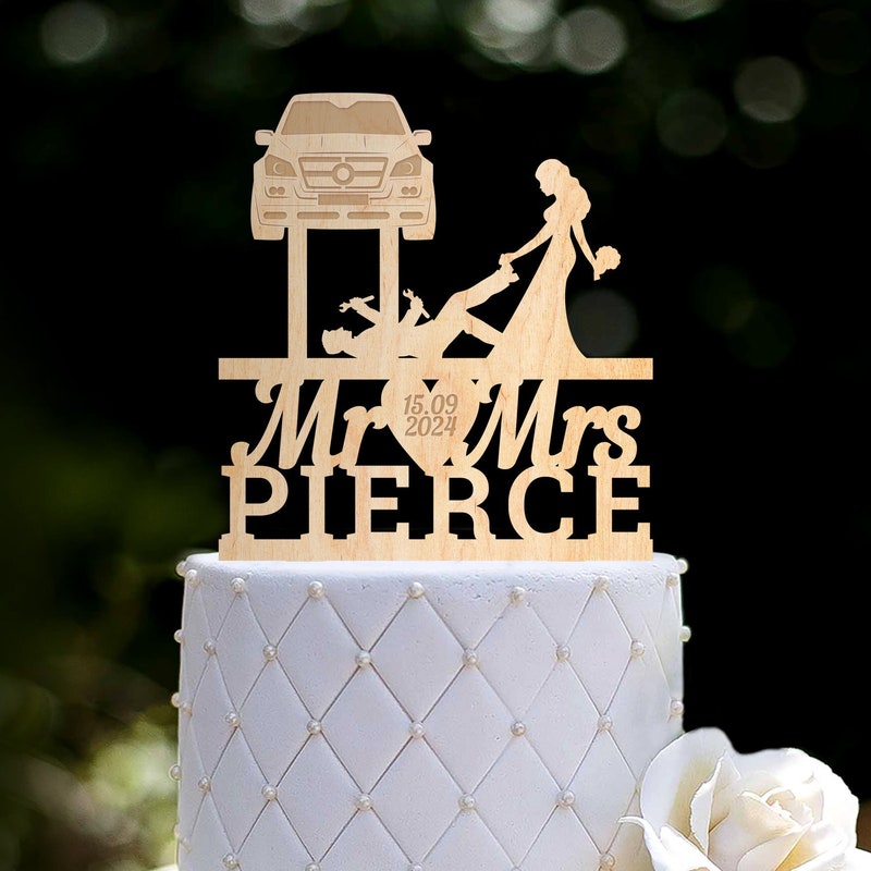 Auto Mechanic Cake Topper - Etsy