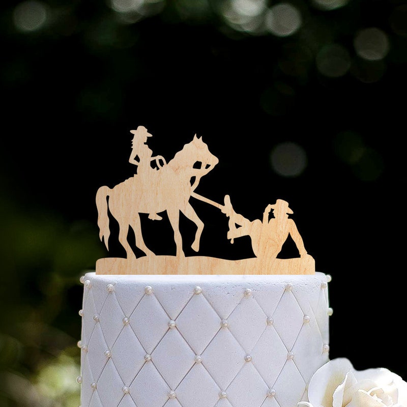 Cowboy Cake Topper - Etsy